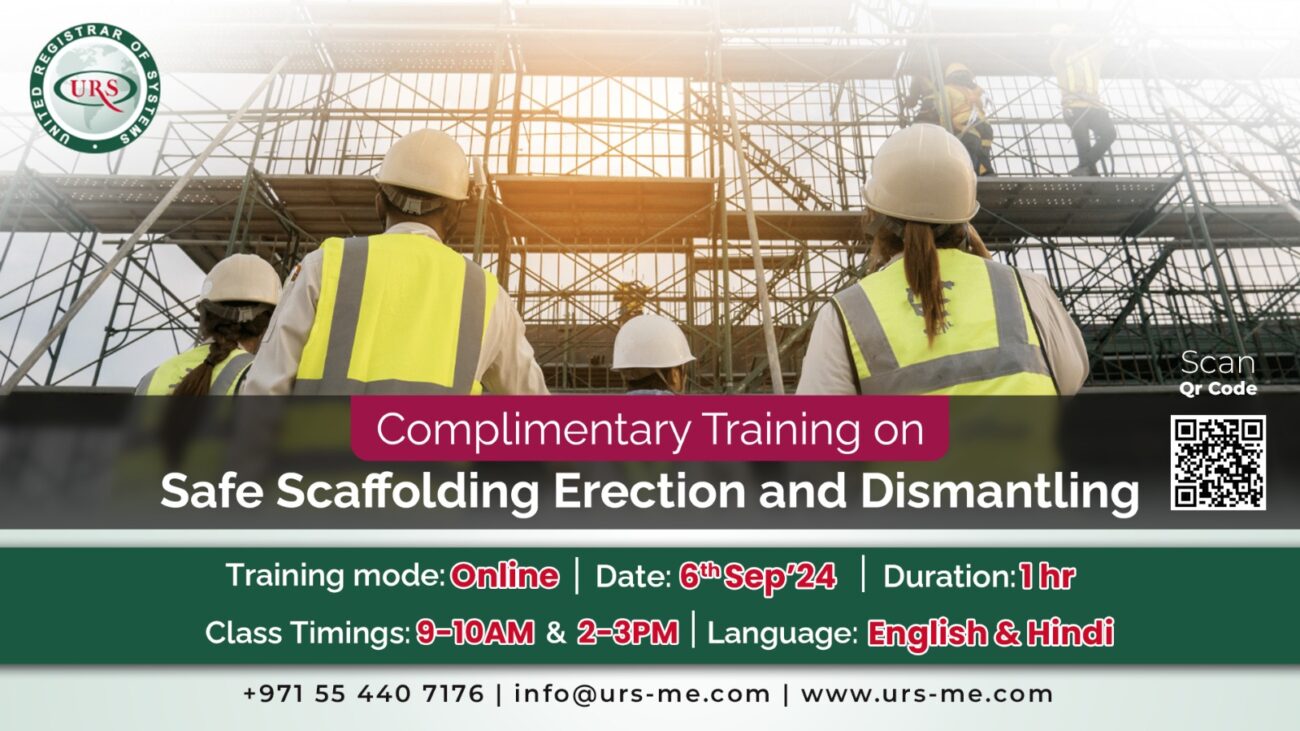 Apply for Safe Scaffolding Erection and Dismantling Training